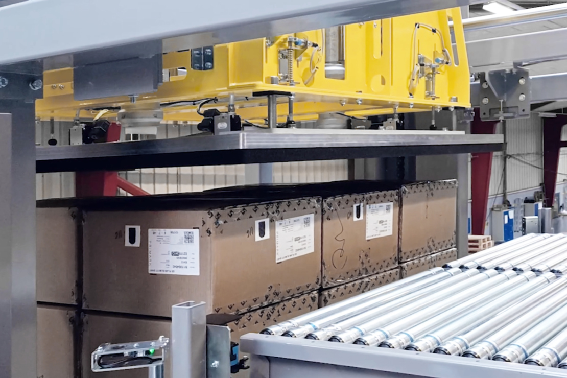 Depalleteringsløsning