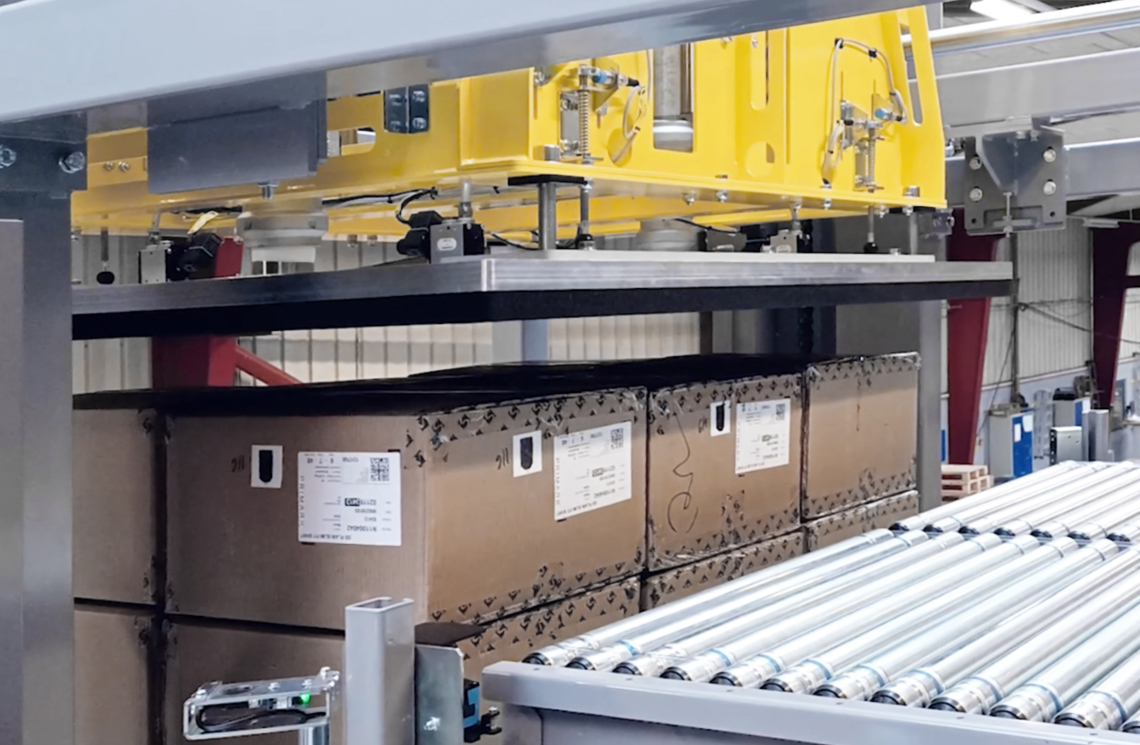 Depalleteringsløsning