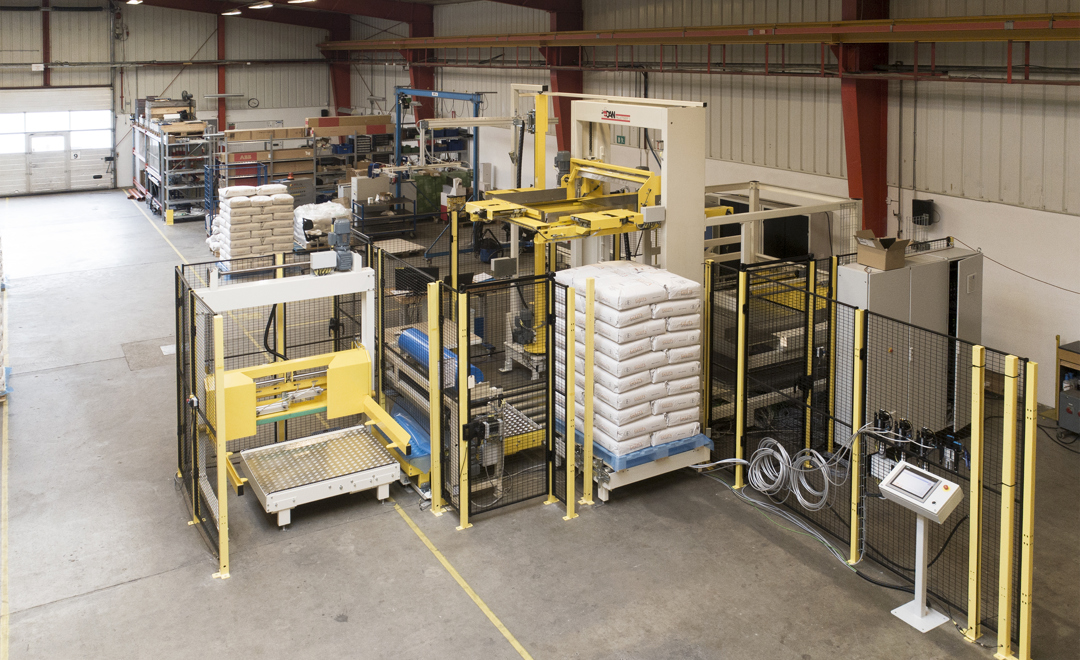 Pallelaster sikrer effektiv og præcis palletering af gelatine årligt